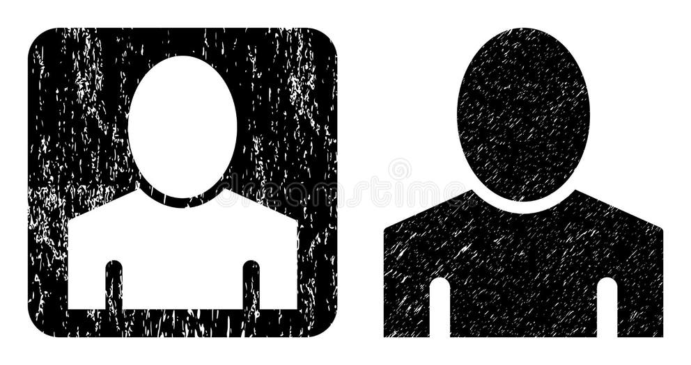 Scratched Guy Hole Seal stock vector. Illustration of employee - 237797569