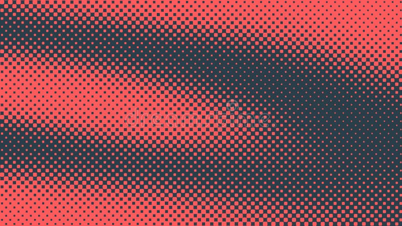 Vector Halftone Checker Pattern Smooth Liquid Texture Red Blue ...