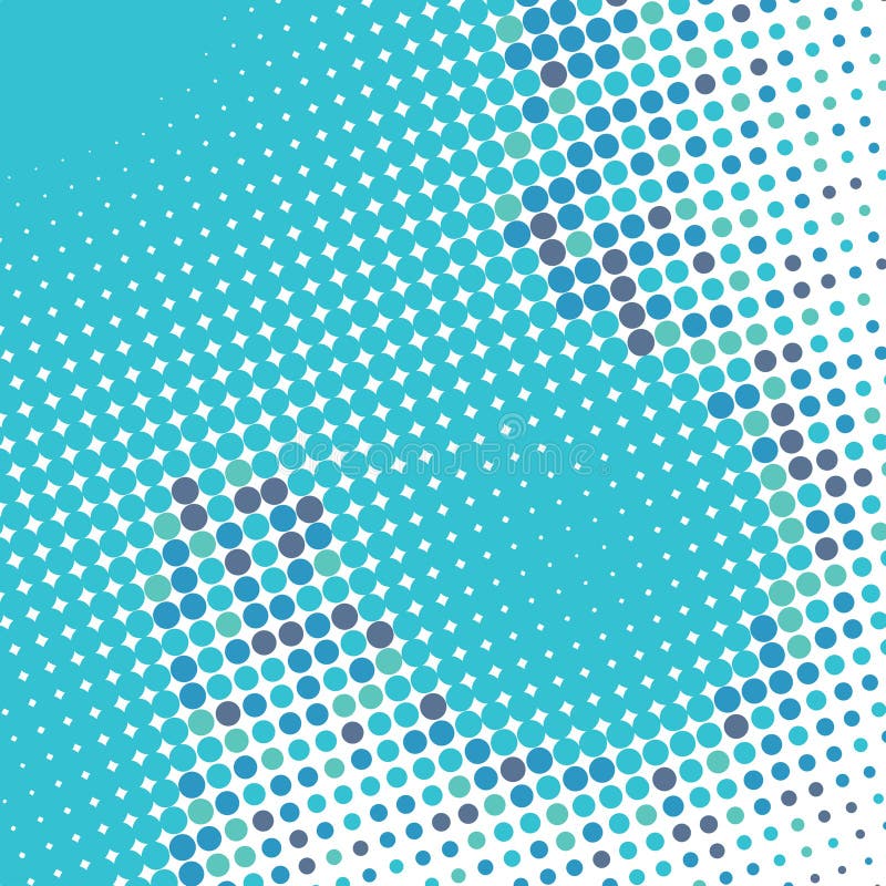 Vector Halftone Dot Abstract Background Stock Illustration ...