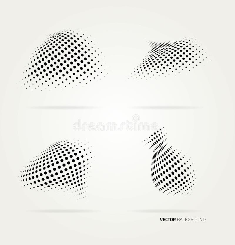 Vector halftone dots stock vector. Illustration of design - 62328240