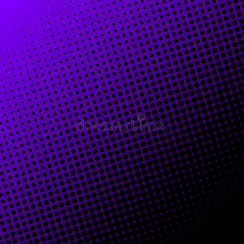 Vector Halftone Dots Background. Black Dots on Gradient Background Stock Vector - Illustration ...