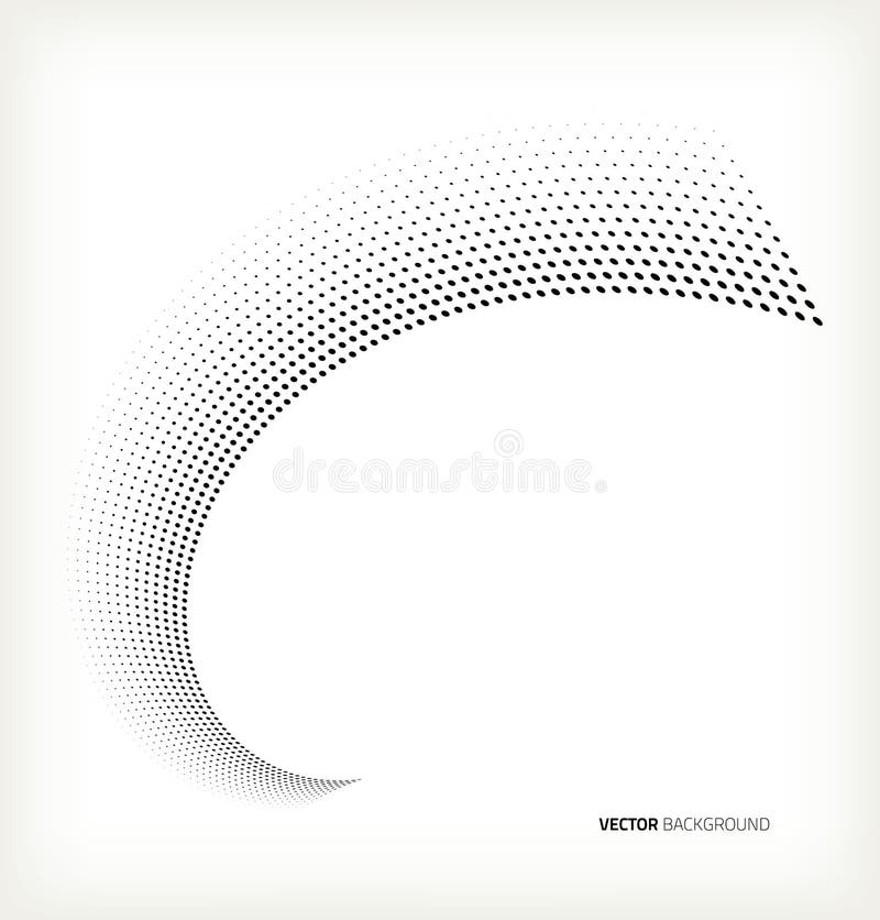 Vector halftone wave stock vector. Illustration of decorative - 31137501