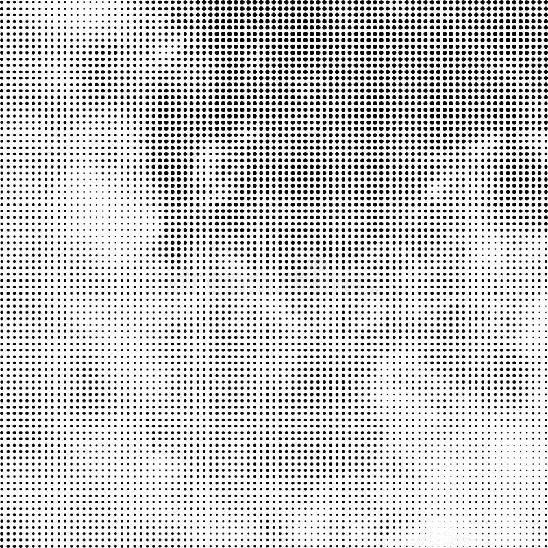 Vector Halftone Pattern. Set of Dots. Dotted Texture on White ...
