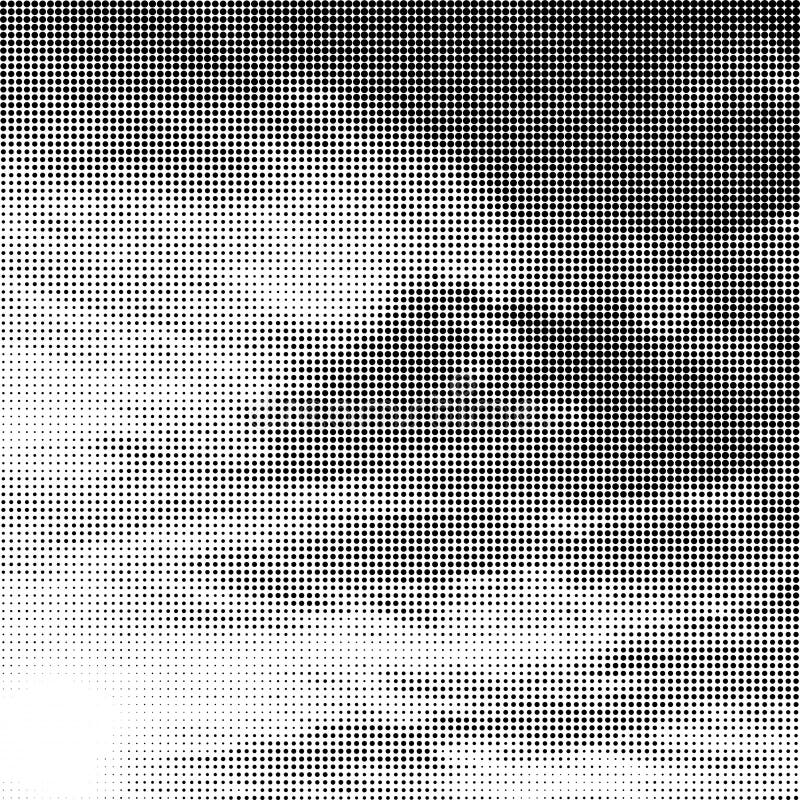 Vector Halftone Pattern. Set of Dots. Dotted Texture on White ...