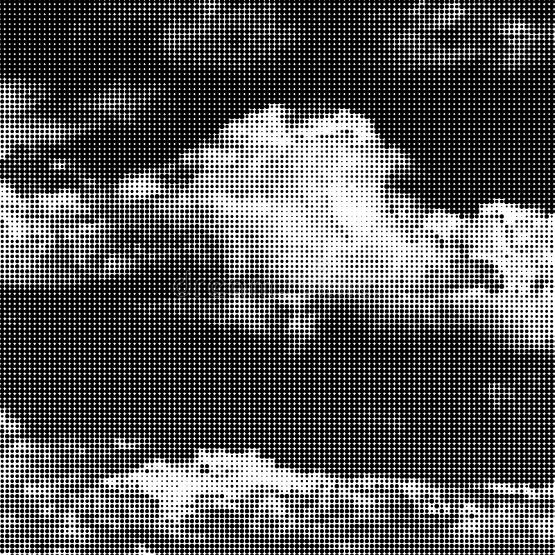 Vector Halftone Pattern. Set of Dots. Dotted Texture on White ...