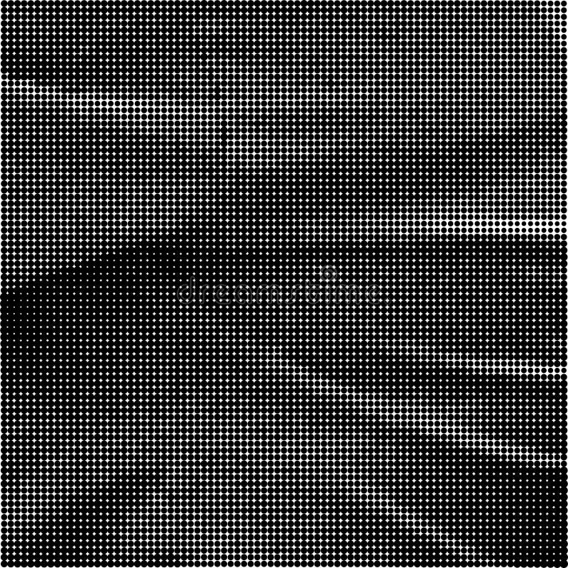 Vector Halftone Pattern. Set of Dots. Dotted Texture on White ...