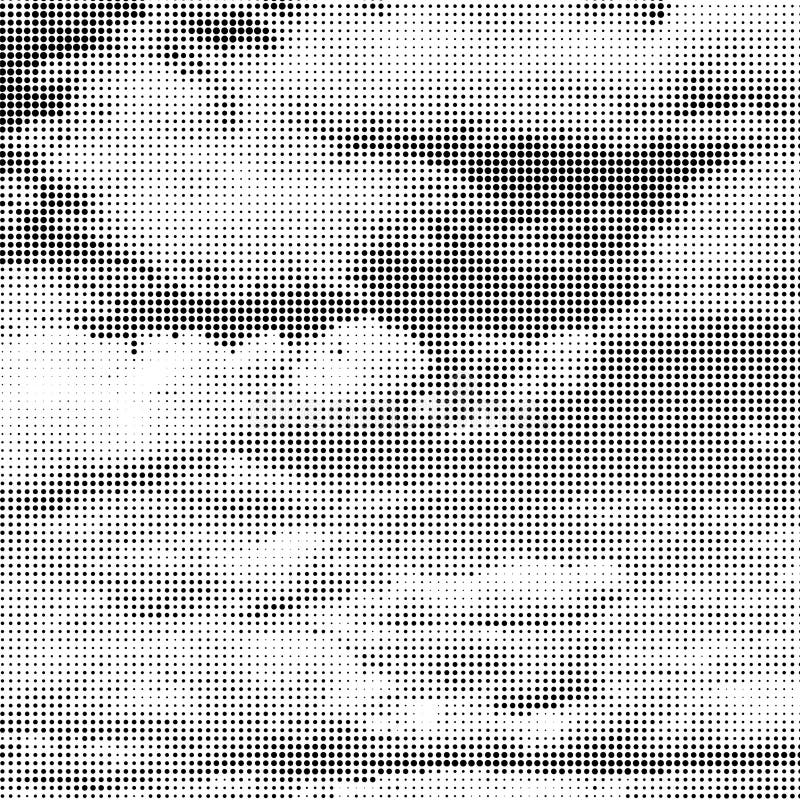 Vector Halftone Pattern. Set of Dots. Dotted Texture on White ...