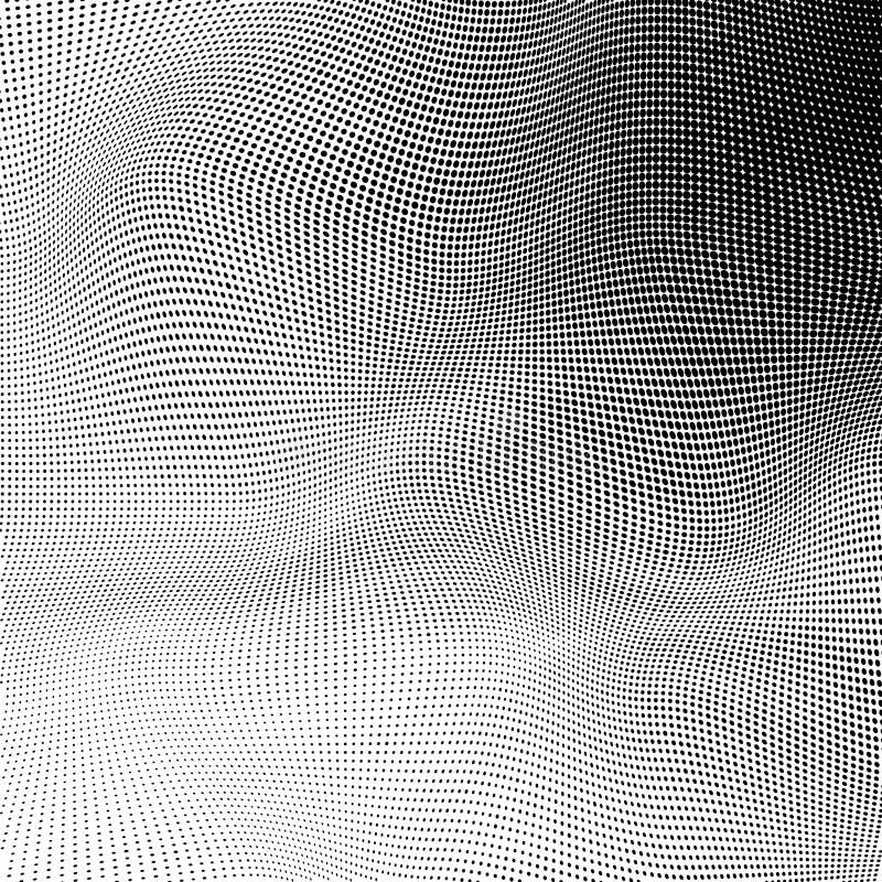 Vector Halftone Pattern. Set of Dots. Dotted Texture on White ...