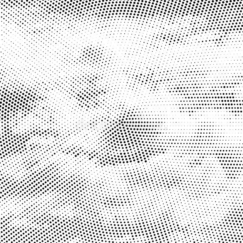 Vector Halftone Pattern. Set of Dots. Dotted Texture on White ...