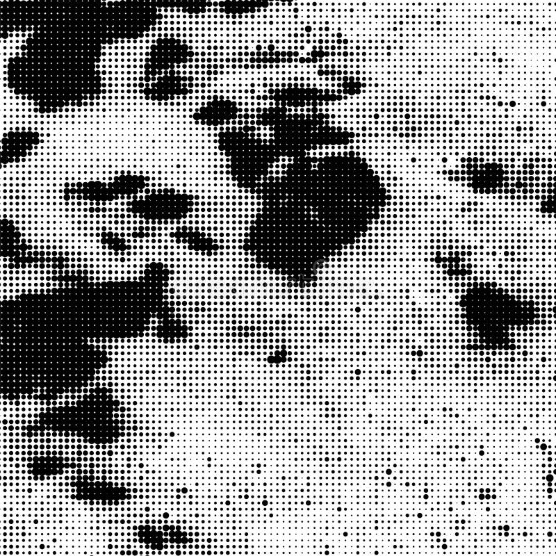 Vector Halftone Pattern. Set of Dots. Dotted Texture on White ...