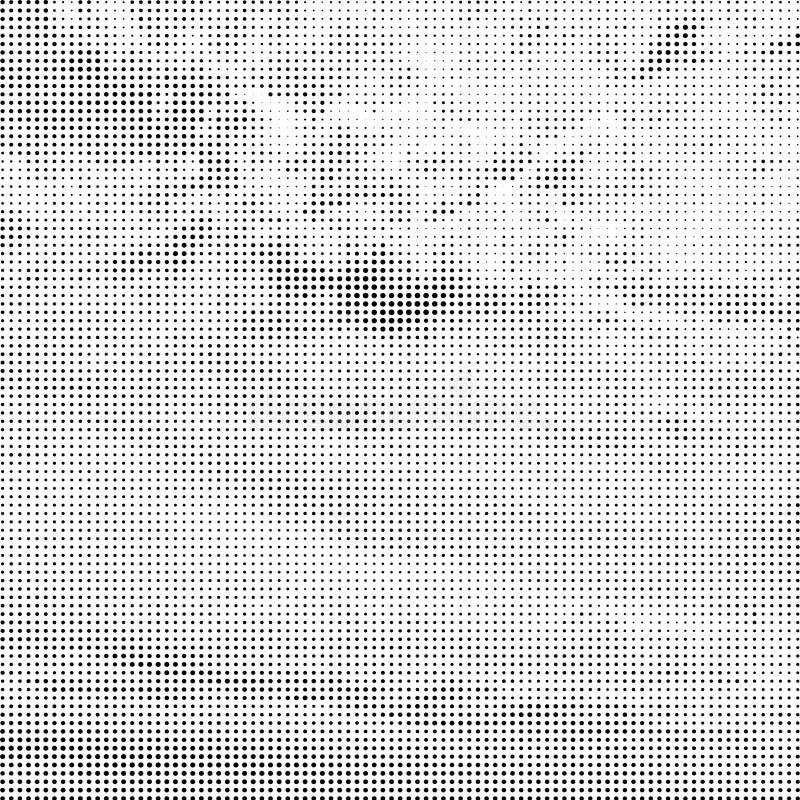 Vector Halftone Pattern. Set of Dots. Dotted Texture on White ...