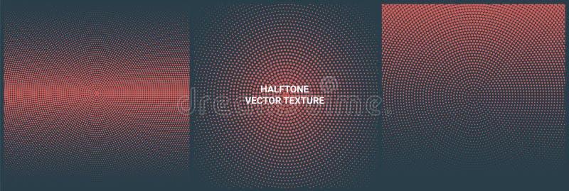 Vector Halftone Pattern Texture Gradient Screen Background. Half Tone ...