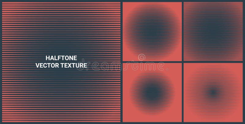Vector Halftone Pattern Texture Gradient Screen Background. Half Tone ...