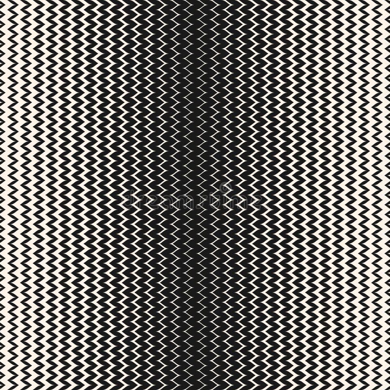 Vector Halftone Seamless Pattern. Vertical Zig Zag Lines Background ... Vector Halftone Seamless Pattern. Vertical Zig Zag Lines Background ...