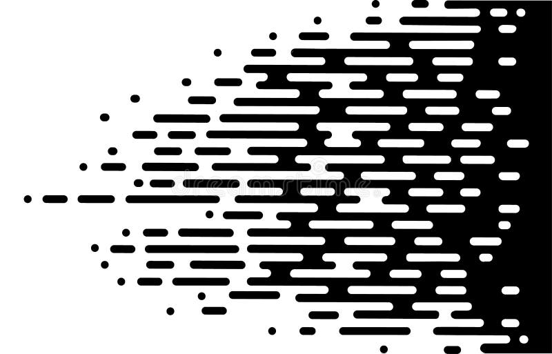 Vector Halftone Transition Abstract Wallpaper Pattern. Seamless Black ...