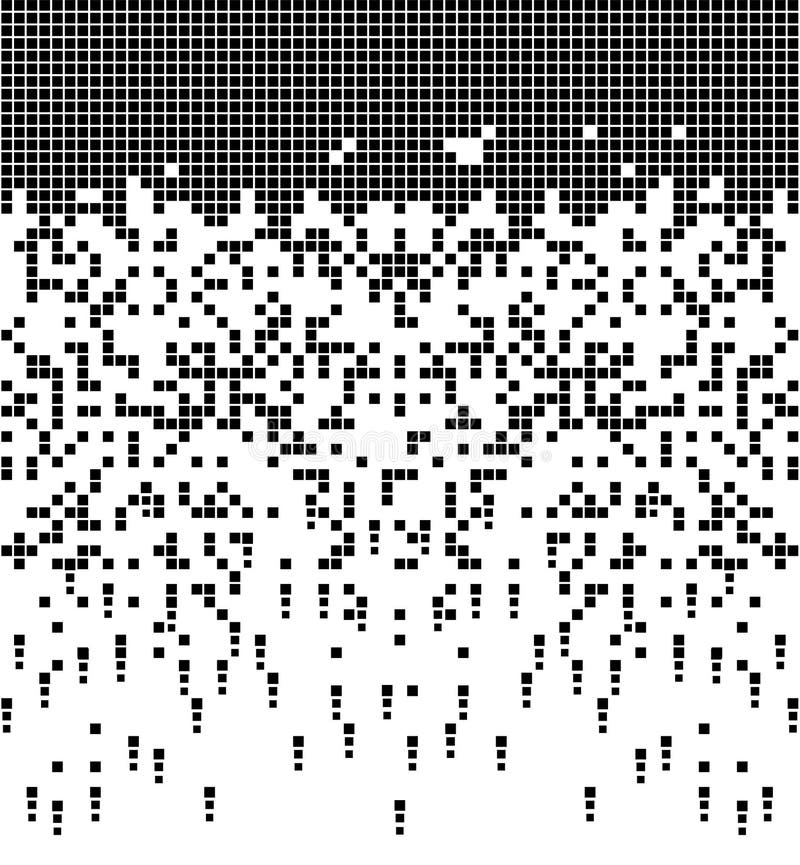 Vector Halftone Transition Abstract Wallpaper Pattern.Vector ...