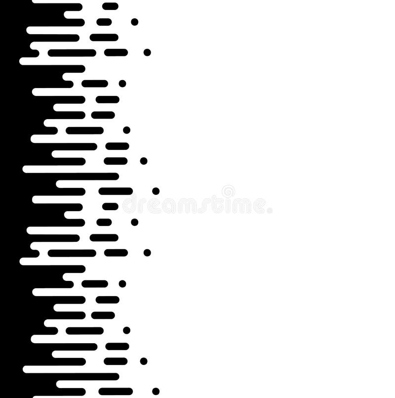 Vector Halftone Transition Abstract Wallpaper Pattern. Stock Vector ...