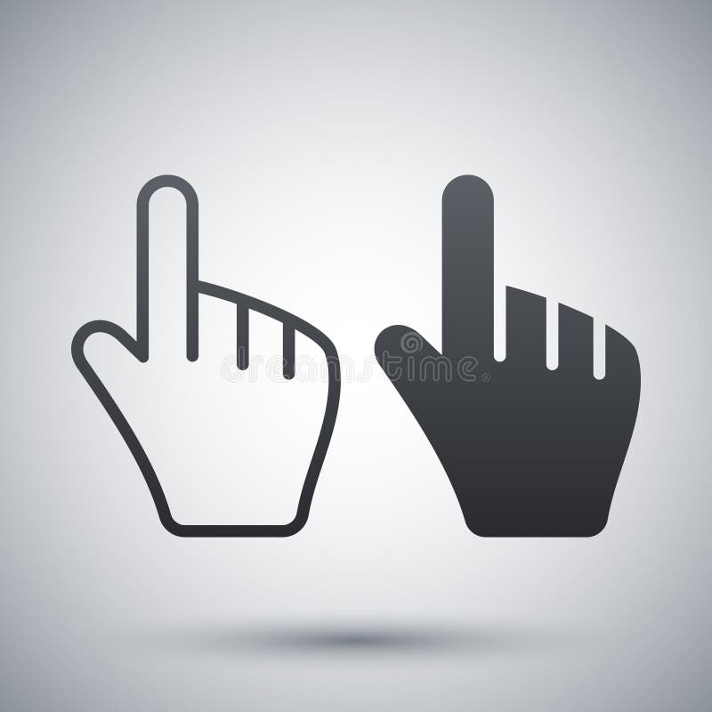 Gray Cursors Stock Illustrations – 33 Gray Cursors Stock Illustrations ...