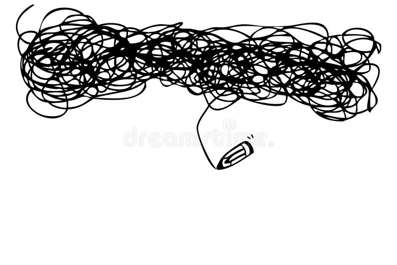 Simple Vector Hand Draw Illustration, Complicated and Difficult To Get ...