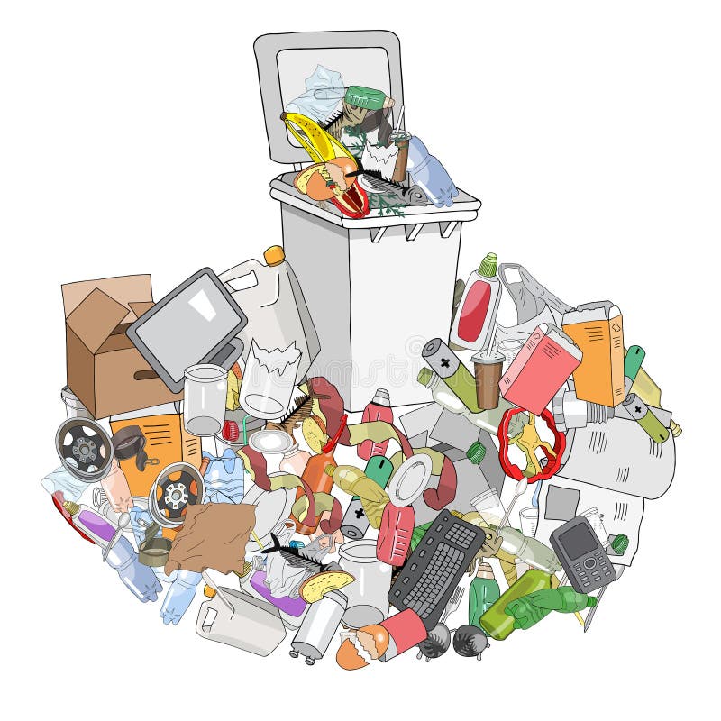 Landfill Drawing Stock Illustrations – 318 Landfill Drawing Stock ...