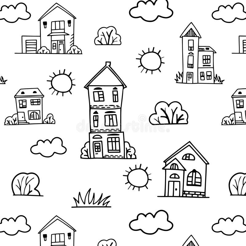 Tiny House Drawing Stock Illustrations – 1,008 Tiny House Drawing Stock ...