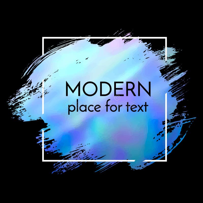 Vector Hand Drawn Artistic Design Element, Box, Frame or Backgro Stock ...