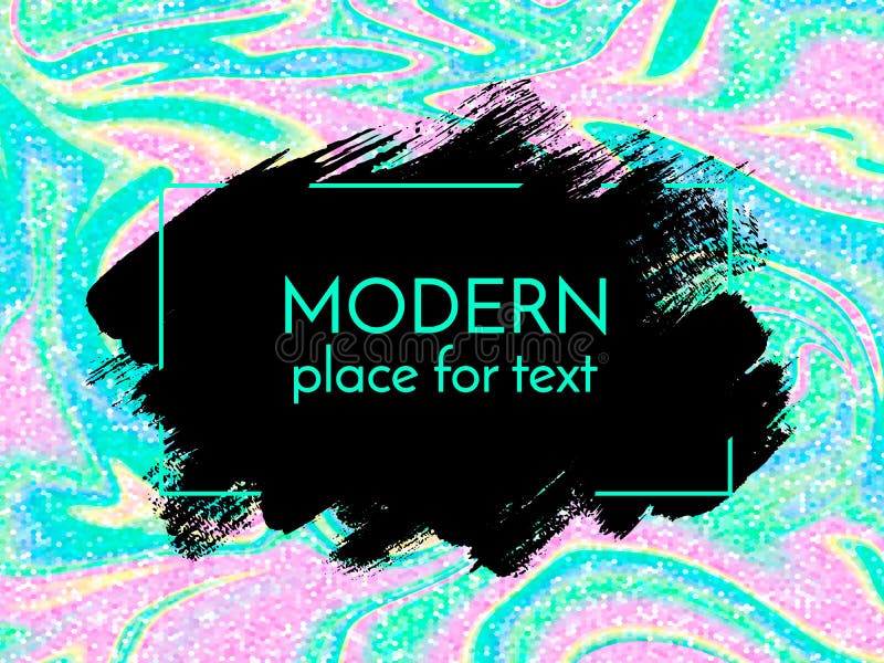 Vector Hand Drawn Artistic Design Element, Box, Frame or Backgro Stock ...