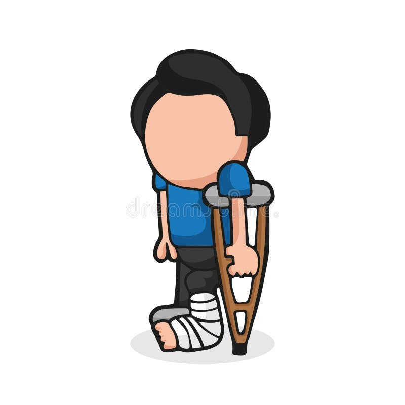 Cartoon Man Leg Plaster Stock Illustrations – 524 Cartoon Man Leg ...
