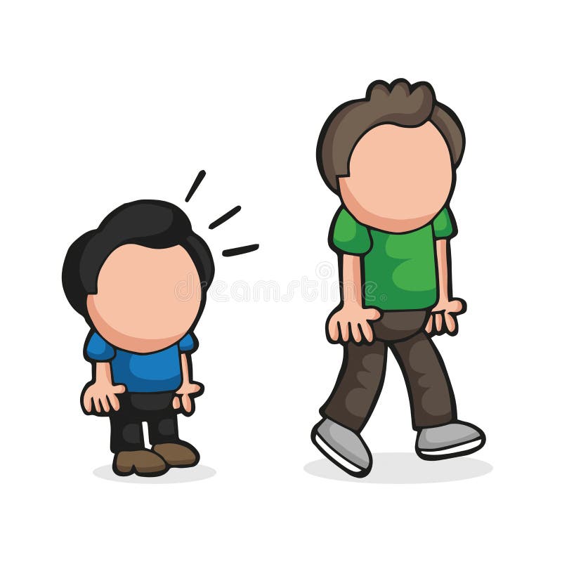 Short Height Cartoon
