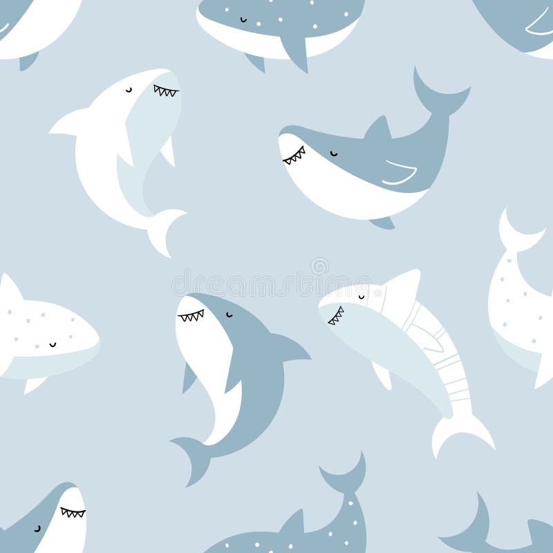 Vector Hand-drawn Colored Childish Seamless Repeating Simple Doodle ...