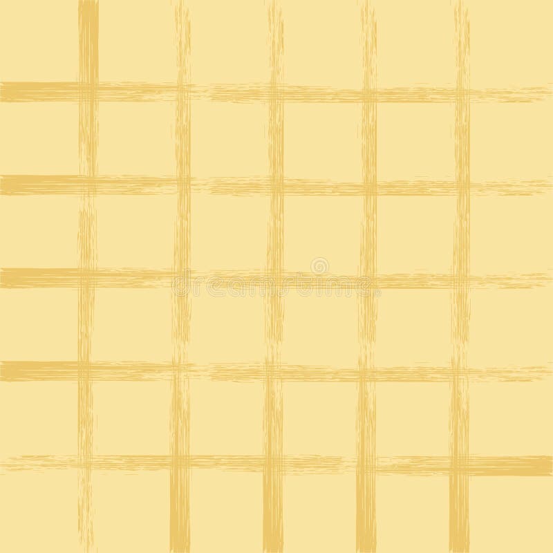 Vector Hand Drawn Cute Checkered Pattern. Doodle Plaid Geometrical ...