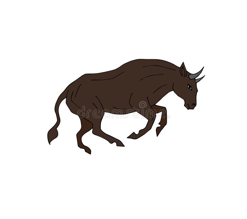 Running Bull Stock Illustrations – 939 Running Bull Stock Illustrations ...