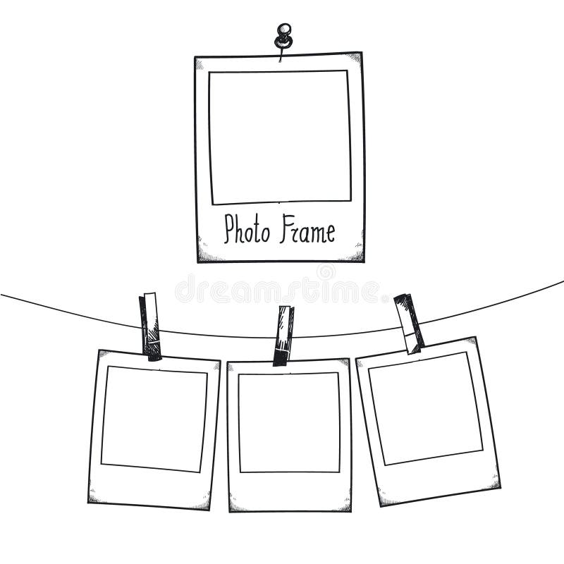 Doodle Frame Photo Stock Illustrations – 190,819 Doodle Frame Photo ...