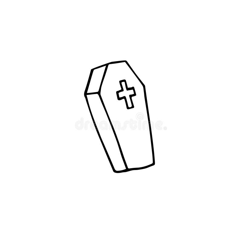 Coffin Sketch Stock Illustrations – 699 Coffin Sketch Stock ...