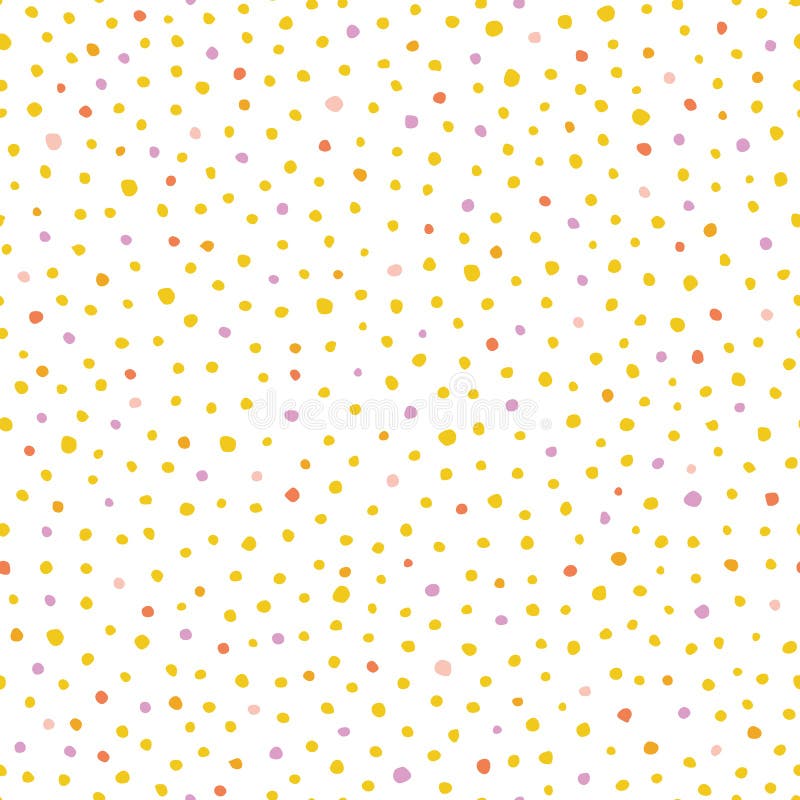 Vector Hand Drawn Dot Pattern. Stock Vector - Illustration of pink ... Vector Hand Drawn Dot Pattern. Stock Vector - Illustration of pink ...