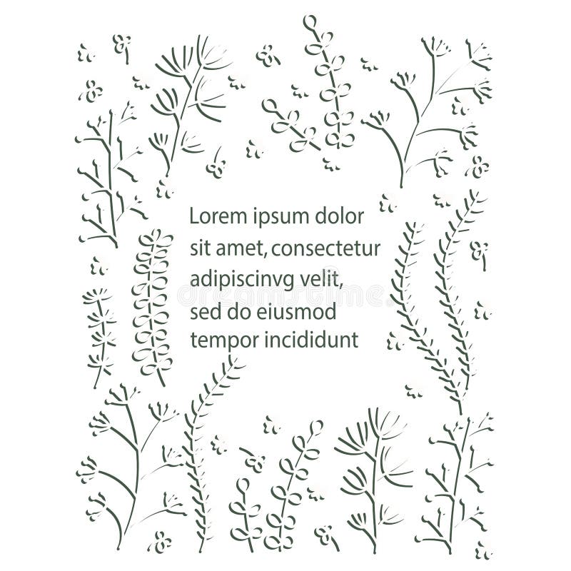 Plants in Space Composition Stock Vector - Illustration of planet ...