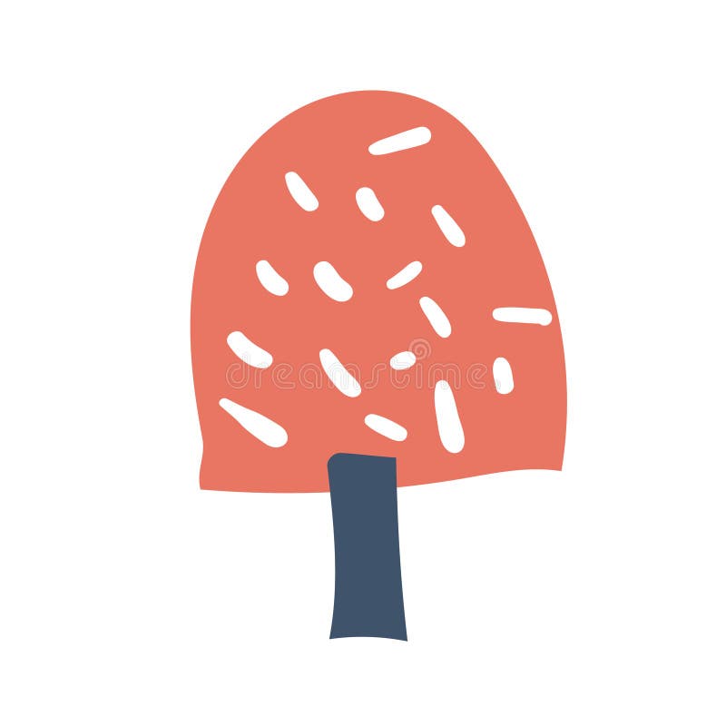 Vector Hand Drawn Fruit Tree Outline Doodle Icon. Fruit Tree Sketch ...