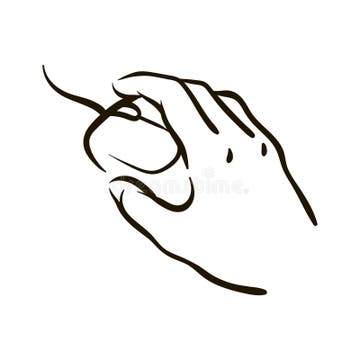 Hand Drawn Computer Mouse Stock Illustrations – 2,229 Hand Drawn ...