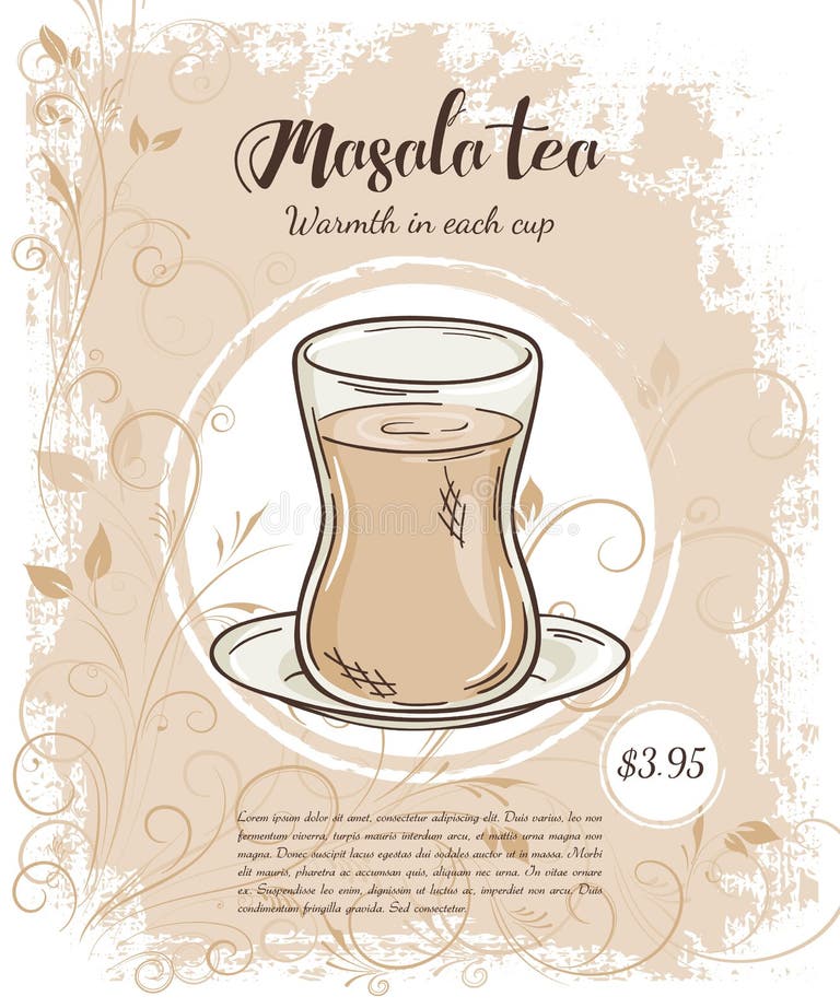 Masala Tea Stock Illustrations – 1,887 Masala Tea Stock Illustrations ...