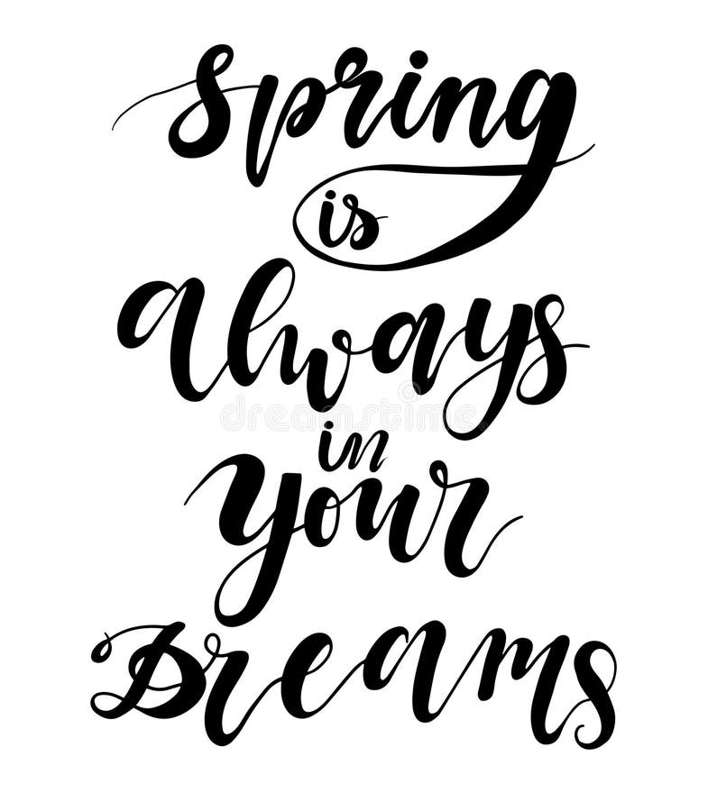 Spring in Your Step. Cute Cartoon Girl Working in the Garden Vector ...