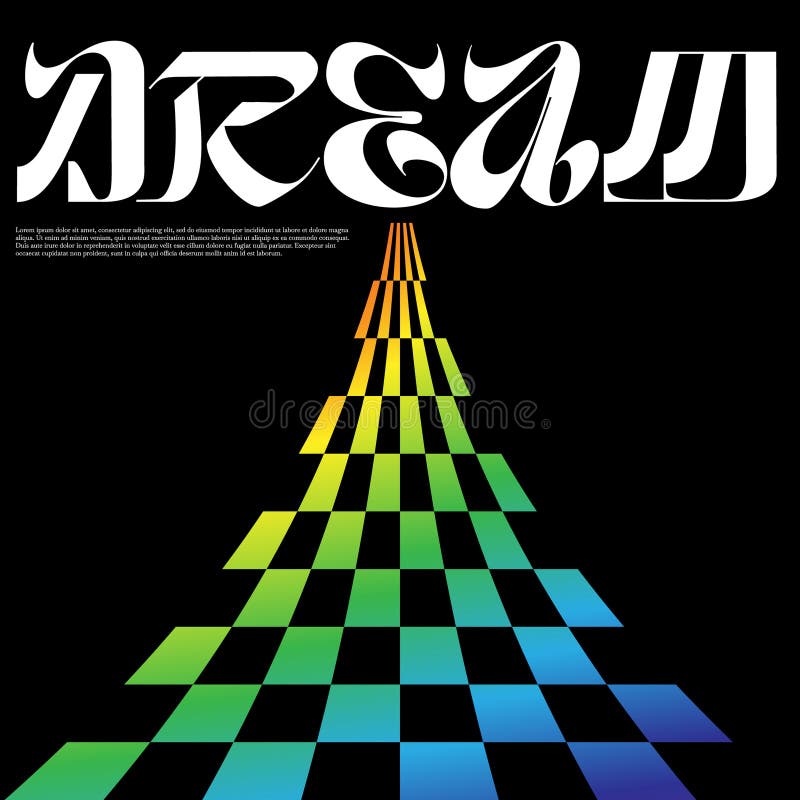 Vector Hand Drawn Minimalistic Placard with Illustration. Stock Vector ...