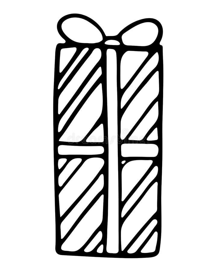 Present Outline Rectangle Stock Illustrations – 261 Present Outline ...