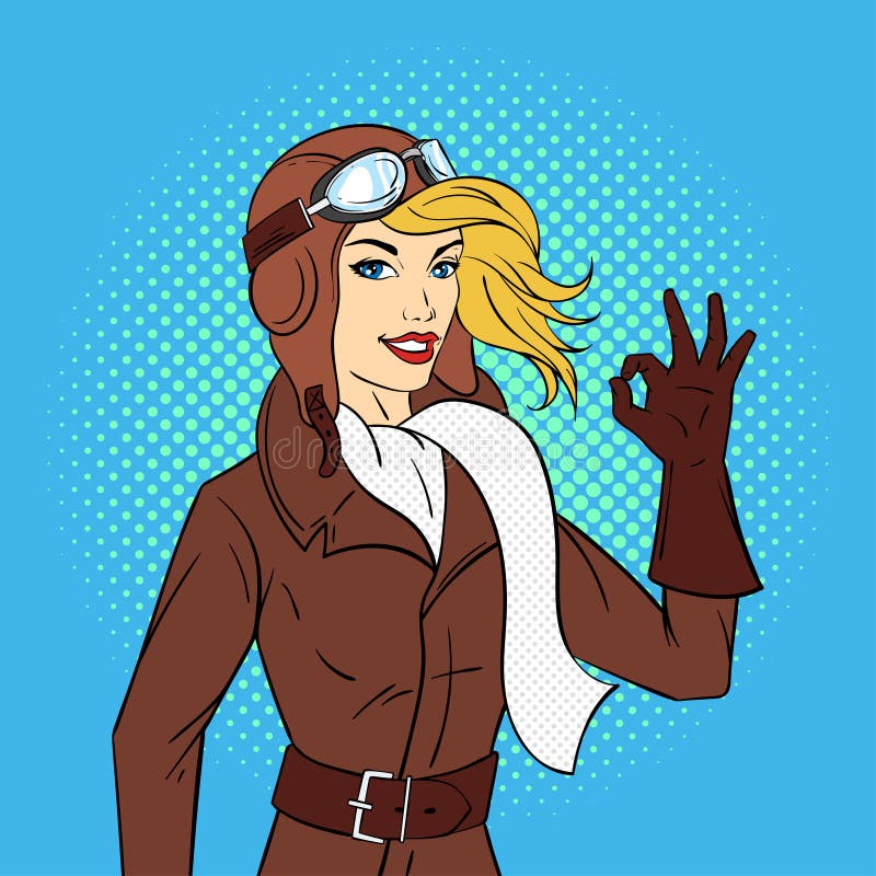 Comic Pilot Hero Stock Illustrations – 470 Comic Pilot Hero Stock ...