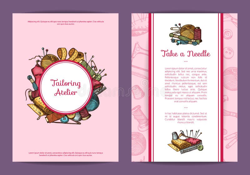 Sewing Classes Flyer Stock Illustrations – 10 Sewing Classes Flyer ...