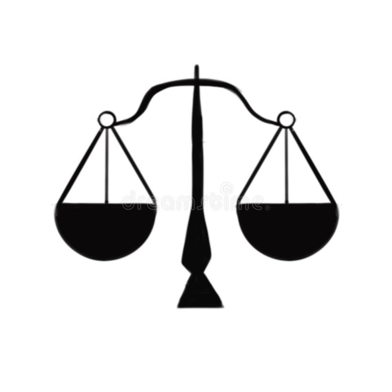 Vector Hand Drawn Sketch of Scales Stock Vector - Illustration of ...