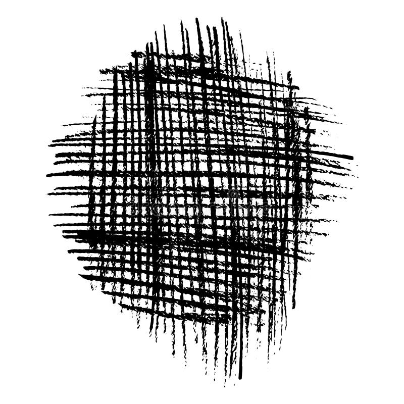 Vector Hand Drawn Texture Background Pencil Hatching Stock Vector ...