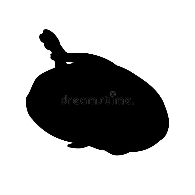 Cooked Turkey Silhouette Stock Illustrations – 300 Cooked Turkey ...