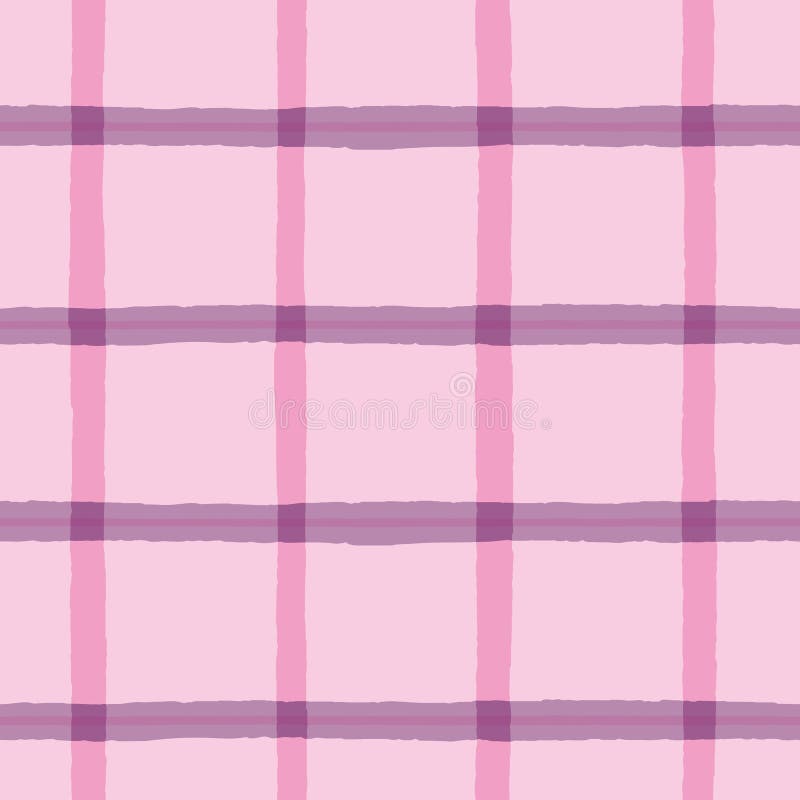 Vector Violet Rough Checkered Pink Repeat Pattern Stock Vector ...