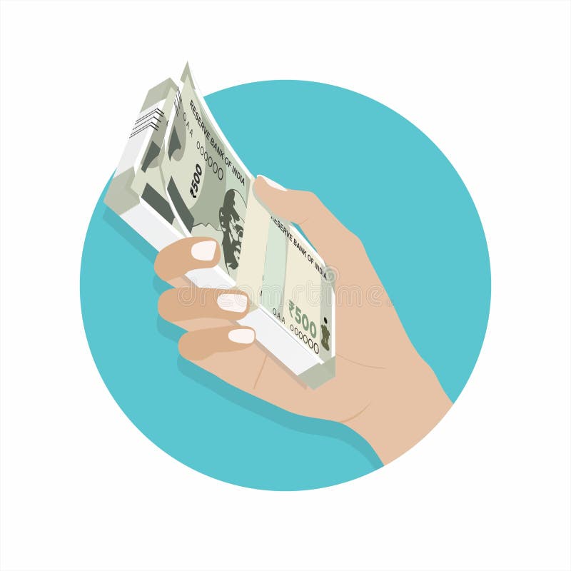 Rupees Cash Bunch Stock Illustrations – 6 Rupees Cash Bunch Stock ...