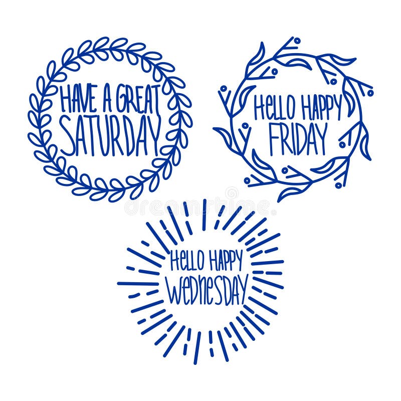 Days Week Stock Illustrations – 19,250 Days Week Stock Illustrations ...